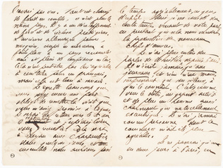 Lettre autographe signée de Théodore Duret à Claude Monet - Théodore ...