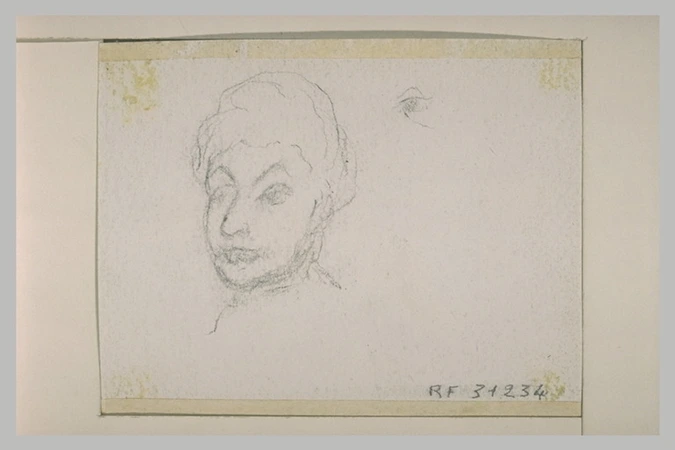 Tête de personnage - Blanche Derousse | Musée d'Orsay