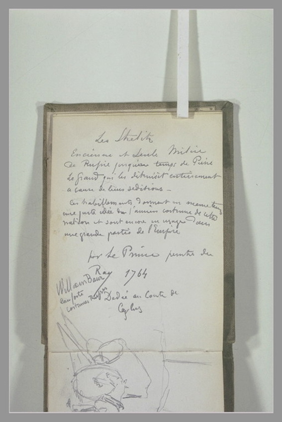 Note manuscrite - John Lewis Brown | Musée d'Orsay