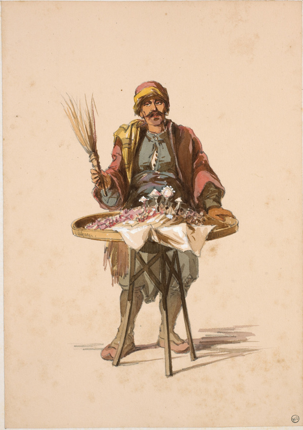 Constantinople - Marchand de gâteaux - James Robertson | Musée d'Orsay