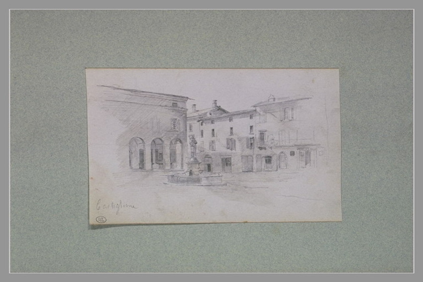 Place à Castiglione - Ernest Meissonier | Musée d'Orsay