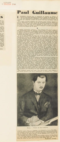 Paul Guillaume - Waldemar George | Musée de l'Orangerie