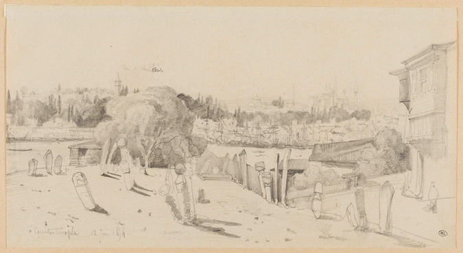 Une rue de Constantinople - Louis Amable Crapelet | Musée d'Orsay Une rue de Constantinople - Louis Amable Crapelet | Musée d'Orsay
