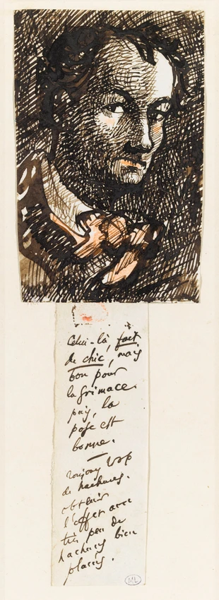 Autoportrait - Charles Baudelaire | Musée d'Orsay