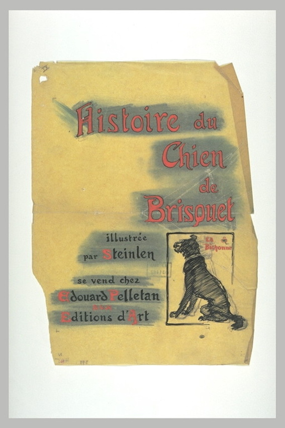 Projet de couverture pour l'Histoire du chien de Brisquet - Théophile ...