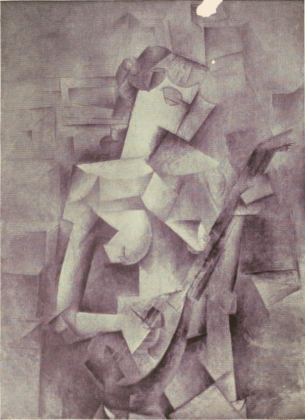 "Woman with Mandoline", by Picasso - Anonyme | Musée d'Orsay