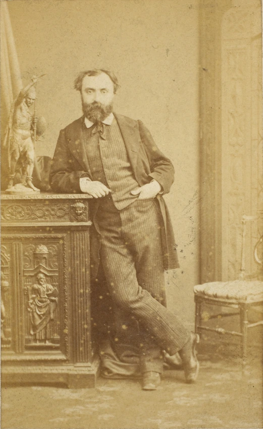 Portrait d'homme - André Adolphe Eugène Disdéri | Musée d'Orsay