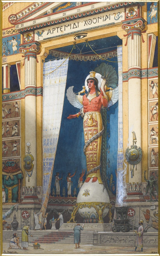 L'Artémis d'Ephèse - Pierre Henri Mayeux | Musée d'Orsay