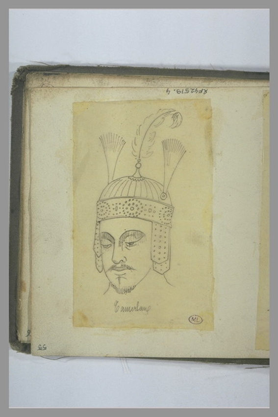 Portrait de Timur-lang - Adolphe Yvon | Musée d'Orsay