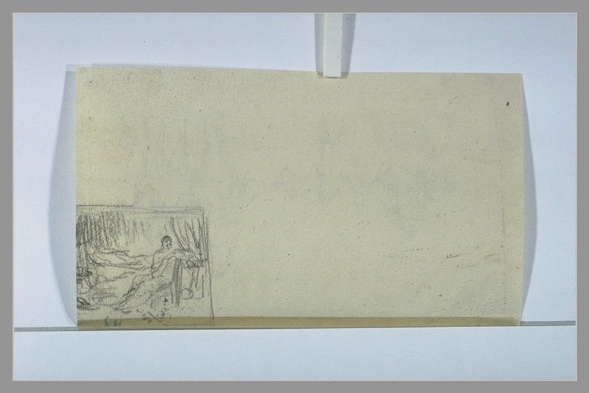 Femme assise dans la pose de Madame Récamier - Jean-François Millet ...