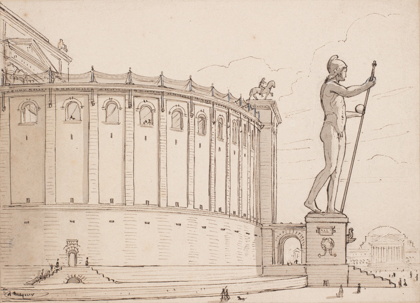 L'Amphithéâtre - Pierre Henri Mayeux | Musée d'Orsay