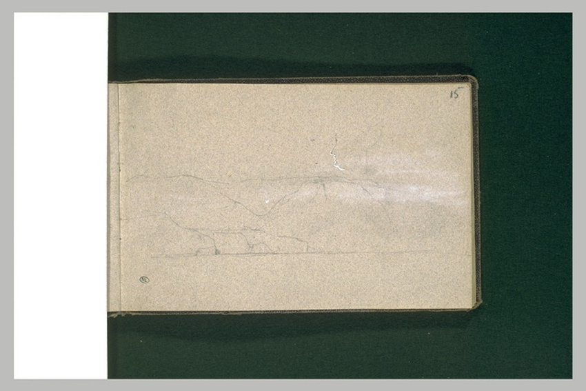 Paysage ; profil - Léon Belly | Musée d'Orsay