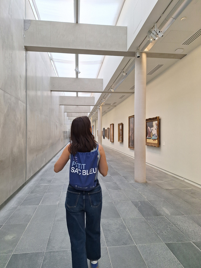 The little blue bag | Musée de l'Orangerie