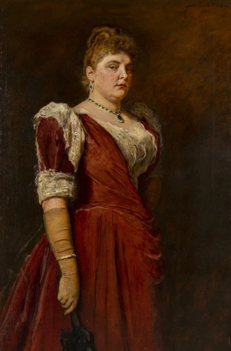 Portrait de Sarah Hammond - John Everett Millais | Musée d'Orsay