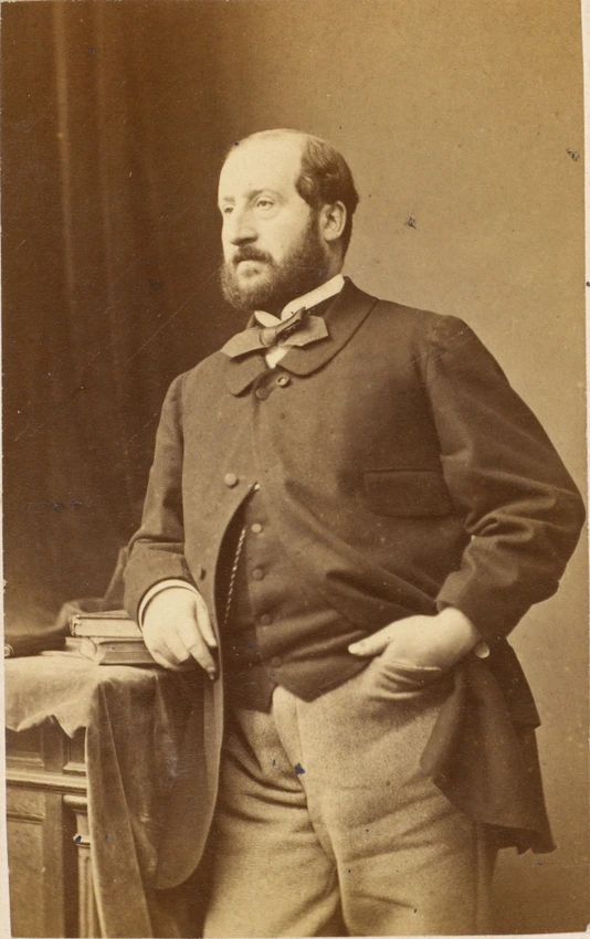 Emile Augier 1820-1889 Académie - Bayard et Bertall | Musée d'Orsay