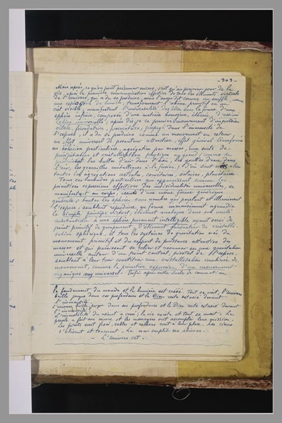 Texte manuscrit - Paul Gauguin | Musée d'Orsay