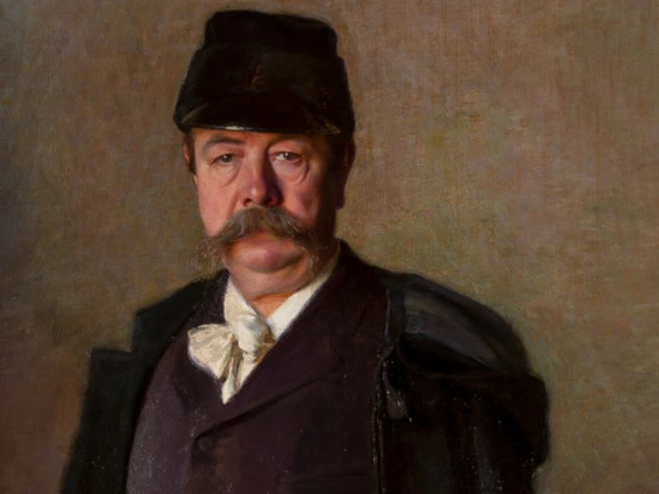 Émile Friant, “Portrait de Charles Worth” [Portrait of Charles Worth ...