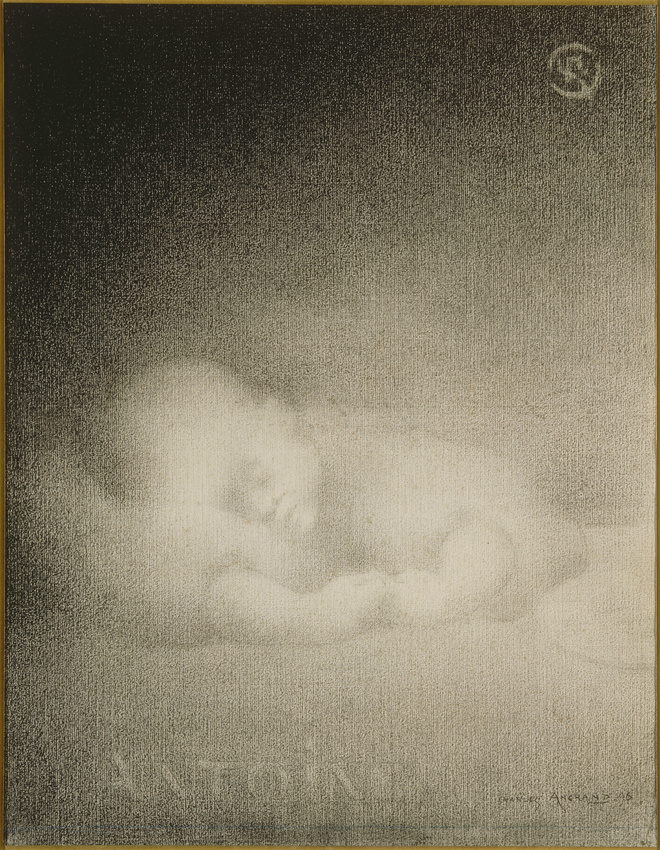 Antoine endormi - Charles Angrand | Musée d'Orsay