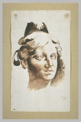 Arlésienne portant la coiffe - René Piot | Musée d'Orsay