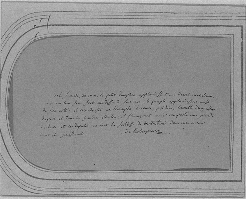 Lettre de Robespierre - Mayer & Pierson | Musée d'Orsay