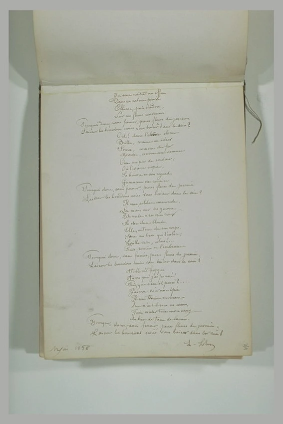 Poème : 'Ce que disait le fou' - Marc Louis Emmanuel Solon | Musée d'Orsay