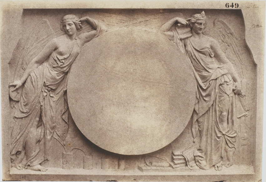 "La Télégraphie et l'Imprimerie", sculpture de Joseph Pollet, décor du ...