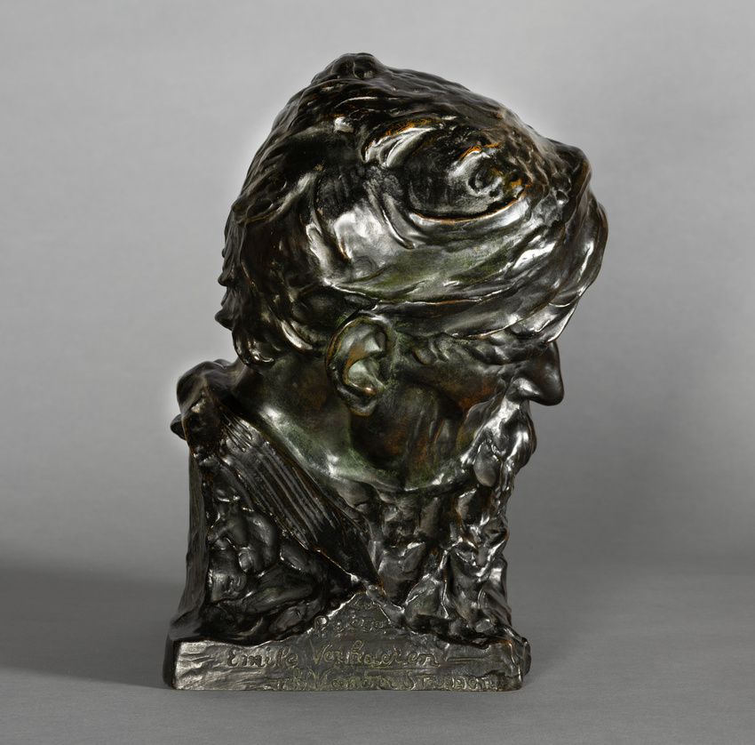 Emile Verhaeren - Charles Van der Stappen | Musée d'Orsay