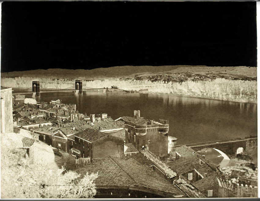 Inondations du Rhône en 1856, Avignon - Édouard Baldus | Musée d'Orsay