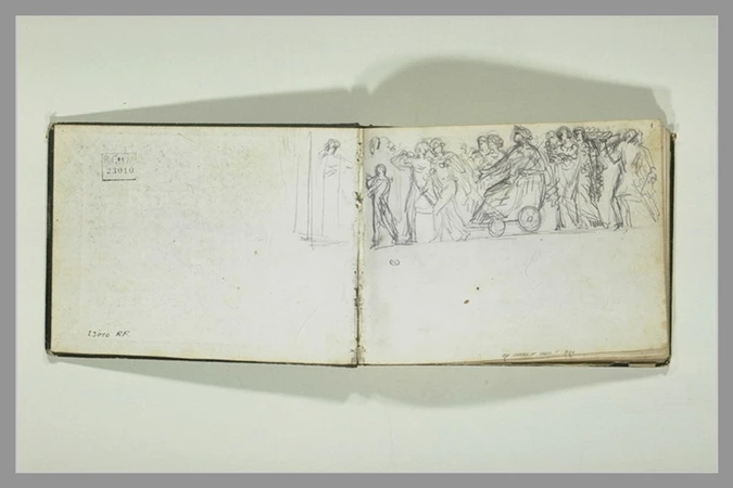 Etude de personnage - Henri Chapu | Musée d'Orsay