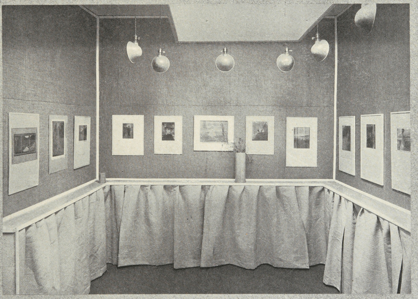 The Little Galleries of the Photo-Secession, decorations designed by E ...