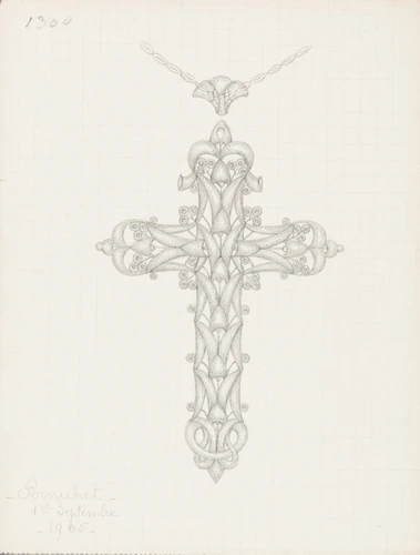 Croix, chaîne, attache - Enguerrand du Suau de la Croix | Musée d'Orsay
