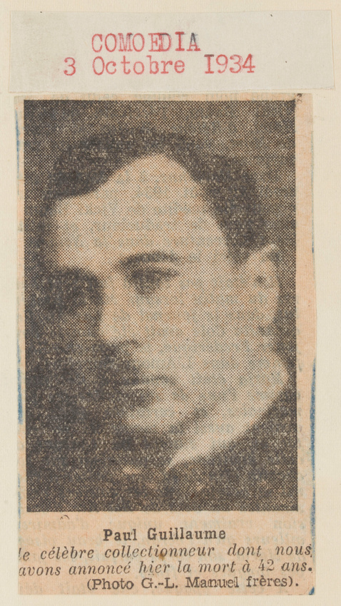 Paul Guillaume (photo) - Anonyme | Musée de l'Orangerie