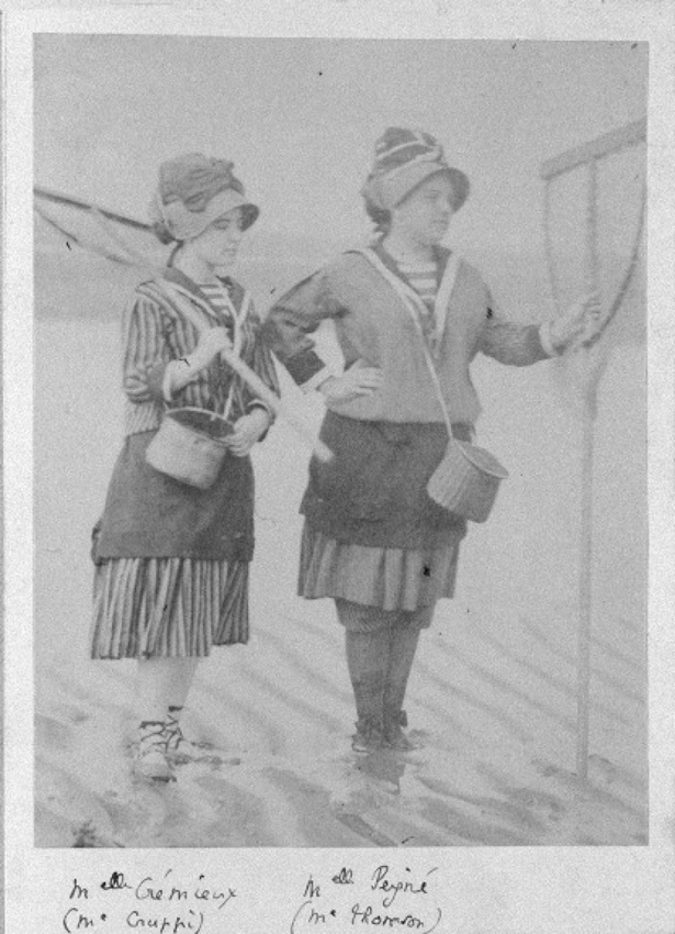 Mademoiselle Crémieux (Madame Cruppi) et Mademoiselle Peigné (Madame ...