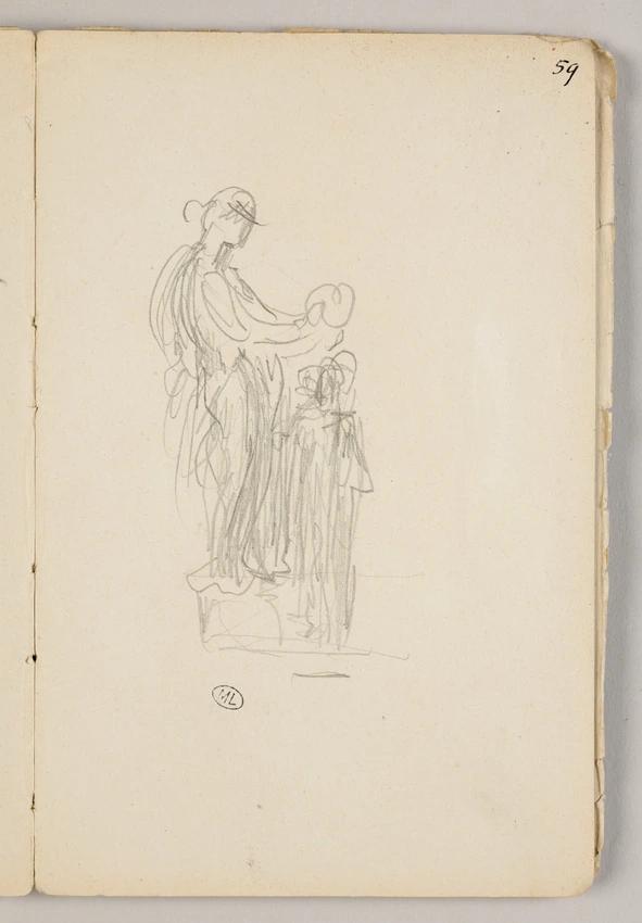 Etude de sculpture - Henri Chapu | Musée d'Orsay