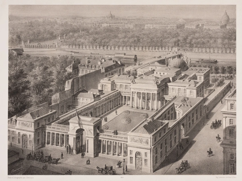Palais de la grande Chancellerie de la Légion d'Honneur à Paris ...