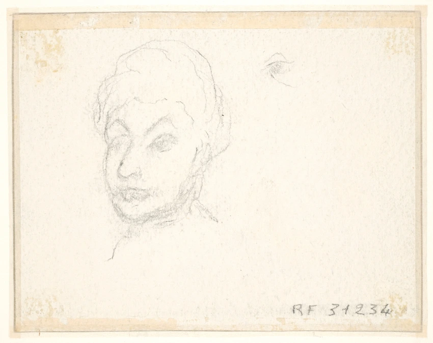 Tête de personnage - Blanche Derousse | Musée d'Orsay