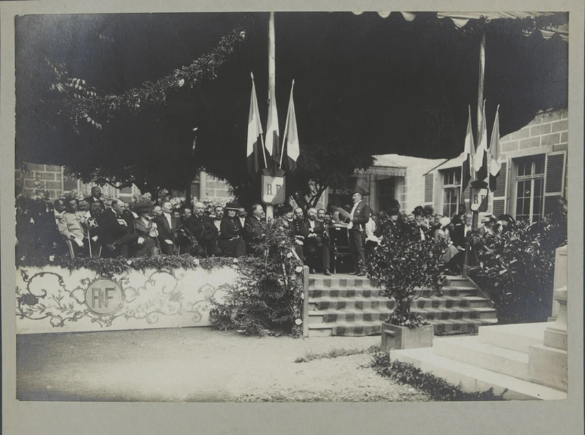 20 juillet 1913, inauguration du monument Gérôme à Vesoul - Numa Droz ...