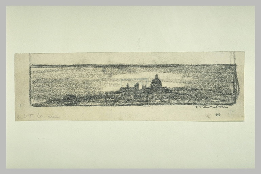 Vue du Sacré-Coeur - Théophile Alexandre Steinlen | Musée d'Orsay