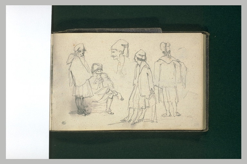 Etudes de personnages - Léon Belly | Musée d'Orsay