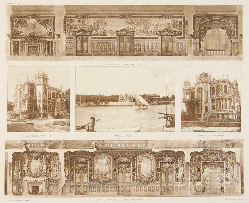 Palais Hug à Gésireh - Raoul Brandon | Musée d'Orsay