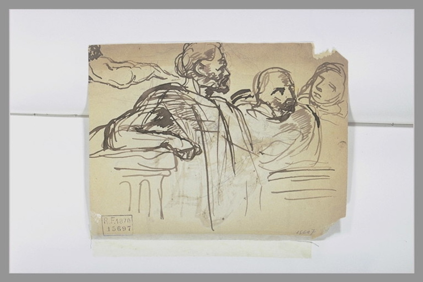 Etudes de figures - Amand Gautier | Musée d'Orsay