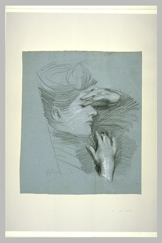 Portrait de Madame Helleu, vue en buste, de profil - Paul Helleu ...