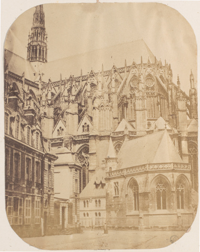 Cathédrale d'Amiens : chevet - M. E. Obry | Musée d'Orsay