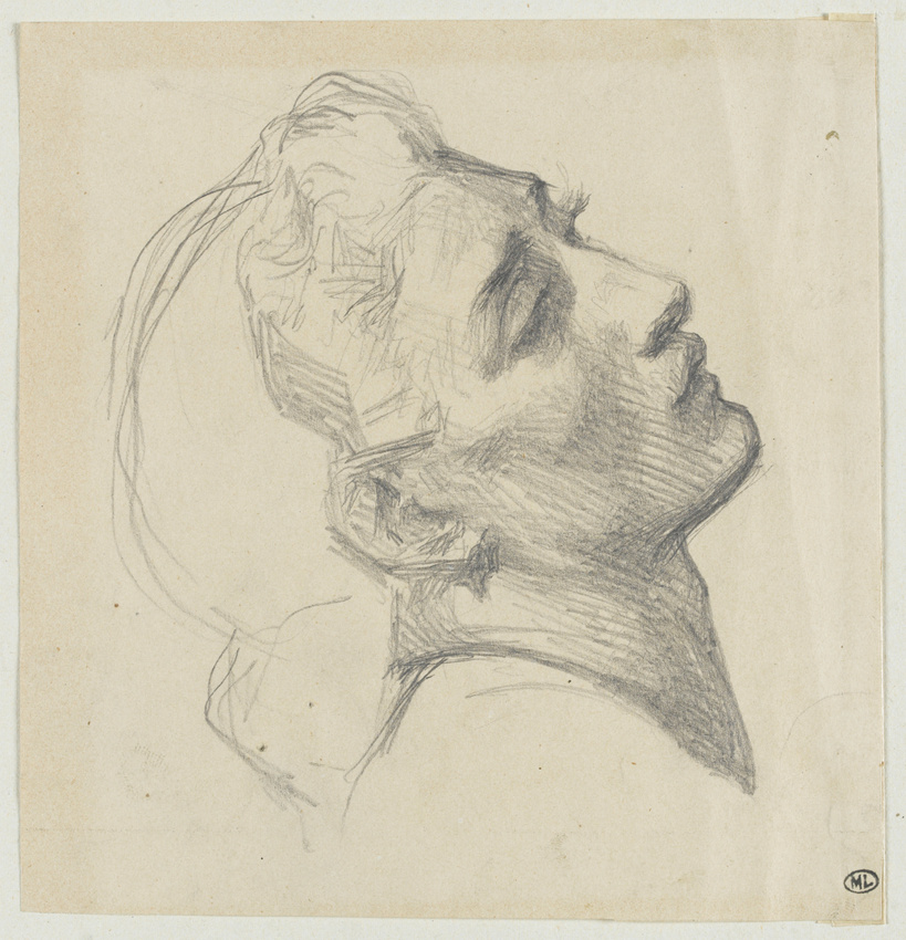 Tête d'homme - Henri Regnault | Musée d'Orsay