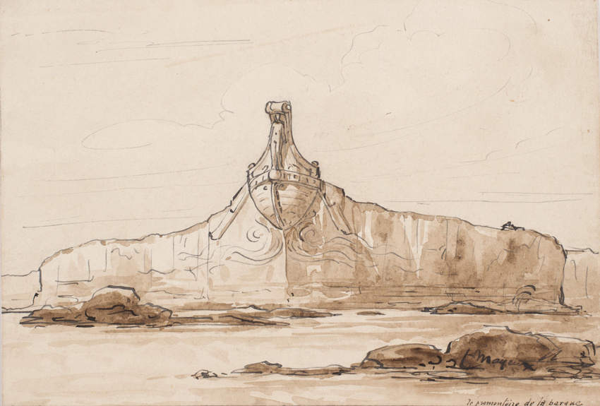 Le Promontoire de la barque - Pierre Henri Mayeux | Musée d'Orsay