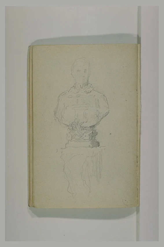 Buste sculpté - Henri Chapu | Musée d'Orsay