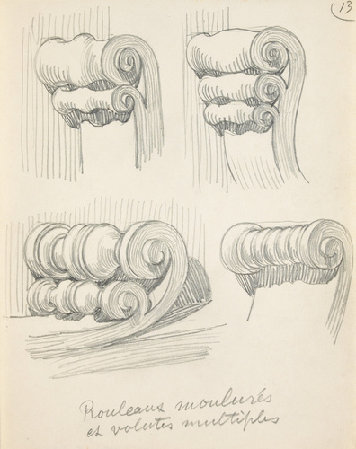 Volutes multiples et rouleaux moulurés - Eugène Grasset | Musée d'Orsay