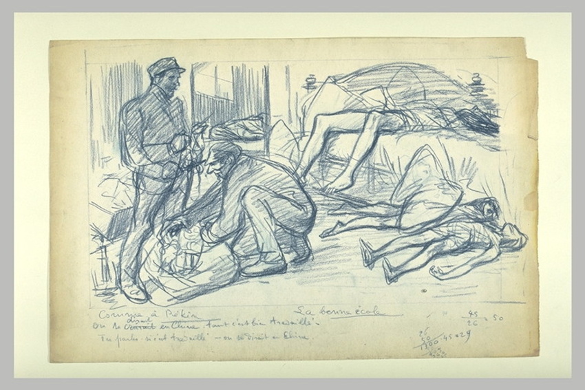 Scène de pillage - Théophile Alexandre Steinlen | Musée d'Orsay