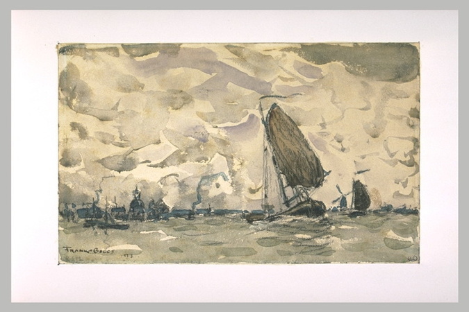 Marine - Frank Myers Boggs | Musée d'Orsay