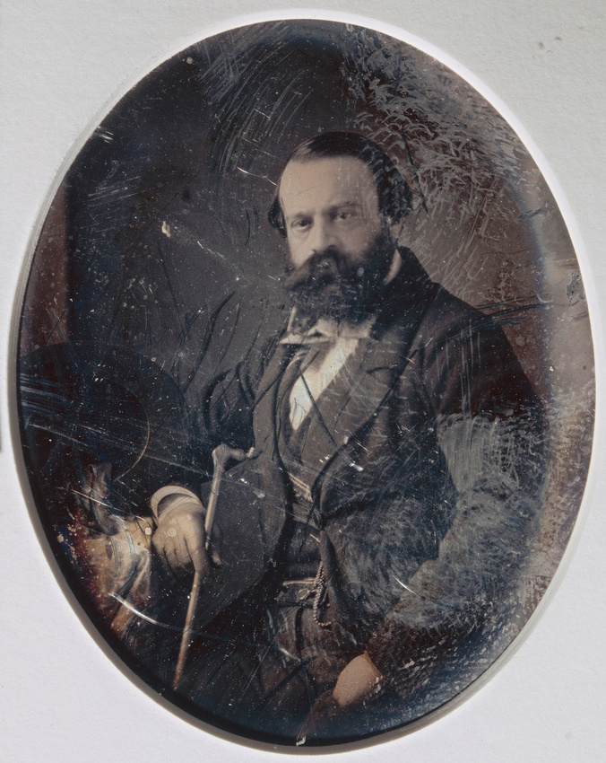 Portrait de femme (en regard du portrait de son époux ?) - Anonyme ...